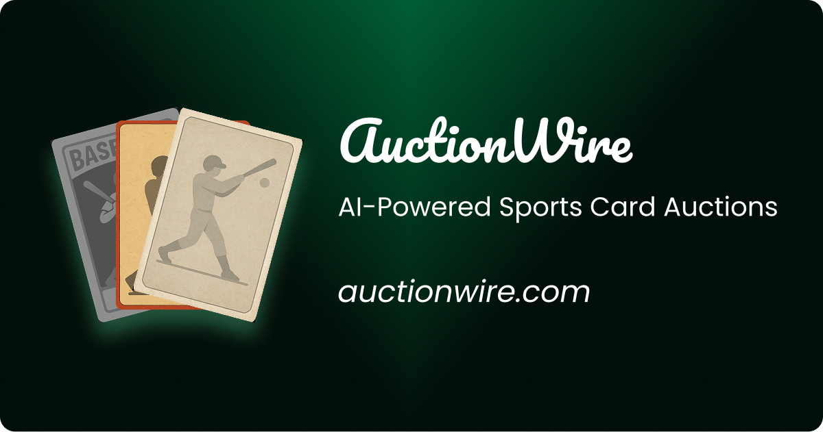 AuctionWire - AI-Powered Sports Card Auctions | AuctionWire